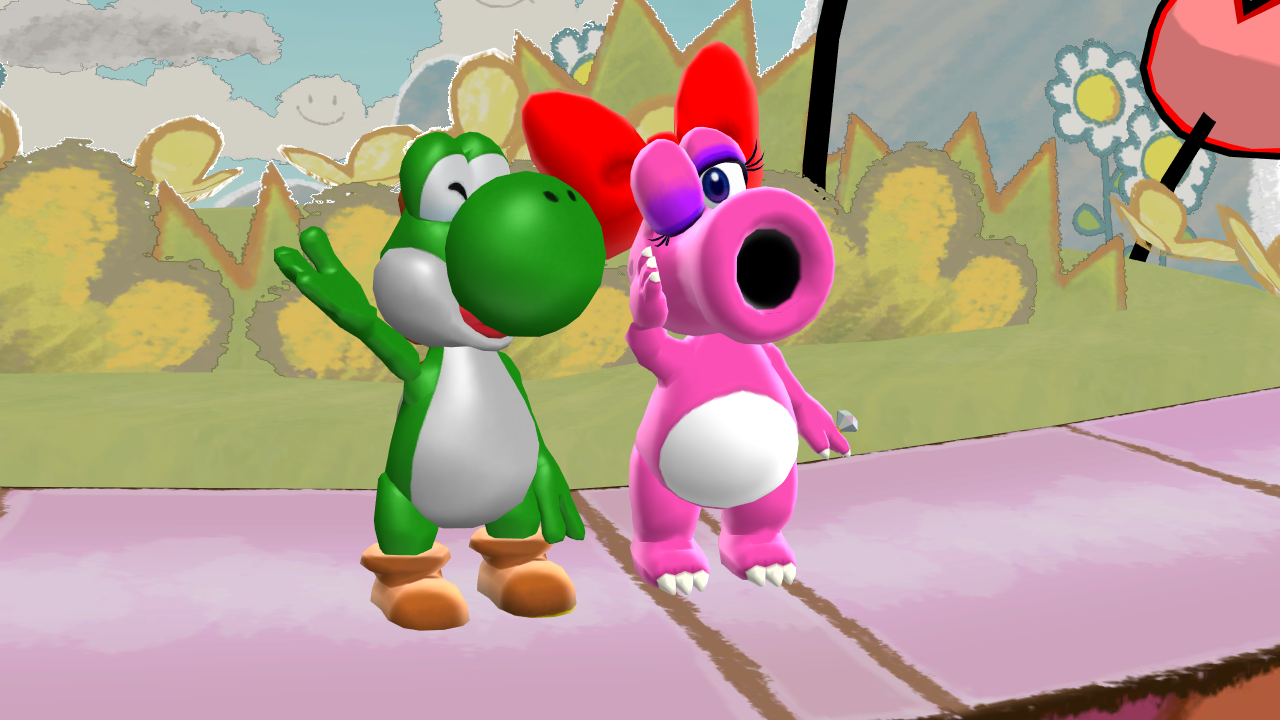 Yoshi And Birdo By Expanddong15 On Deviantart