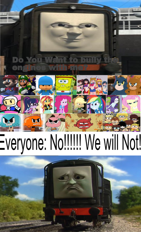 Everyone says no to Diesel by zmcdonald09 on DeviantArt Everyone says no to Diesel by zmcdonald09 on DeviantArt