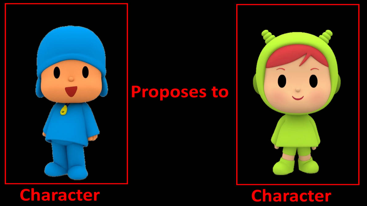 What If Pocoyo Proposes Nina By Zmcdonald09 On Deviantart