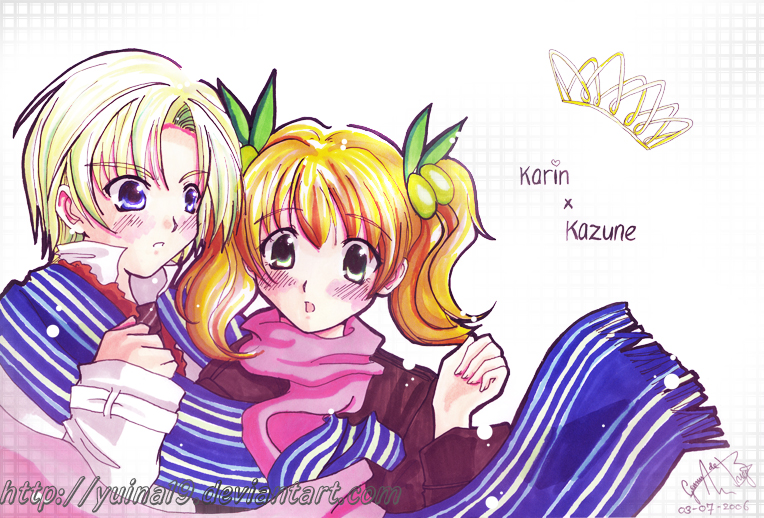 Karin x Kazune by yuina19 on DeviantArt