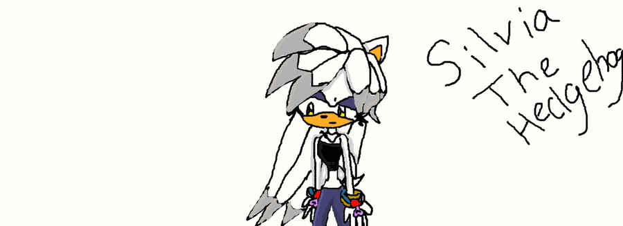 Silvia The Hedgehog By Blackfirethecat On Deviantart