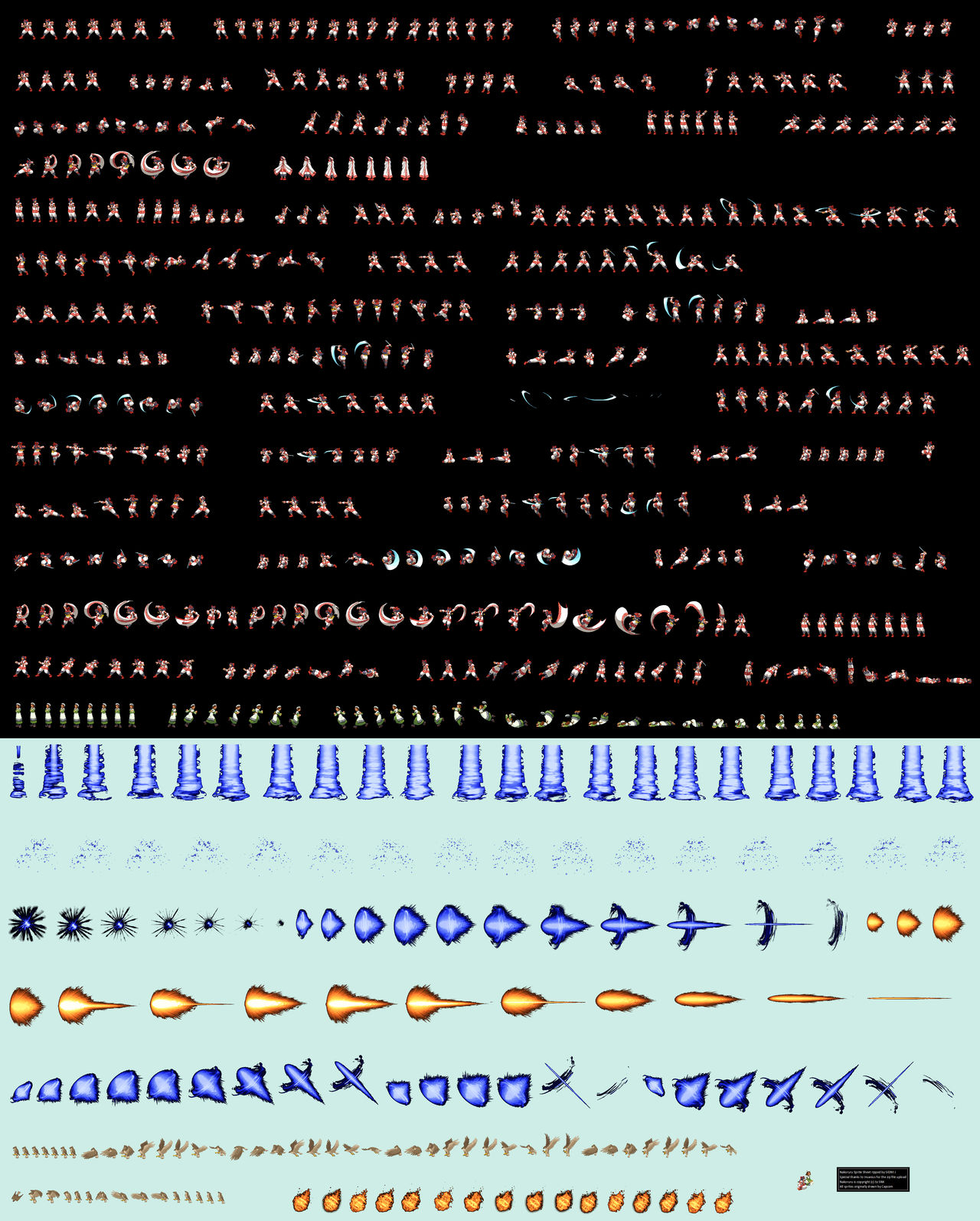 Nakoruru Capcom Vs Snk 2 Sprite Sheet By Siil3ntj On Deviantart