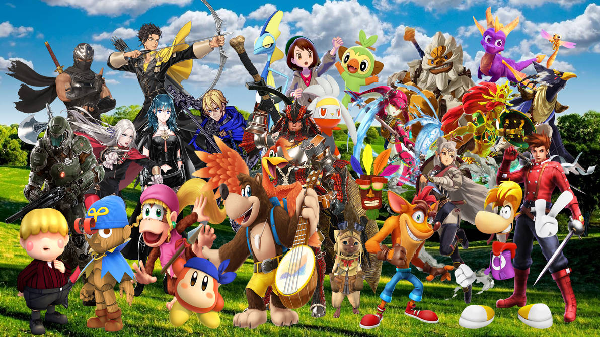 Super Smash Bros Ultimate Fighter Pass by DarkManGc on DeviantArt Super Smash Bros Ultimate Fighter Pass by DarkManGc on DeviantArt