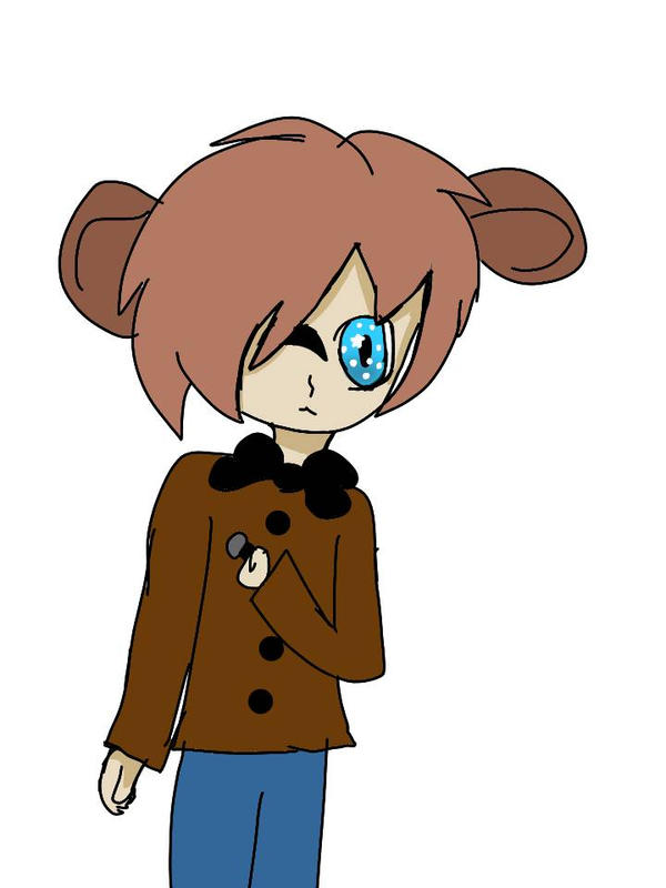 Freddy Fazbear Human By Galaxiafnaf On Deviantart