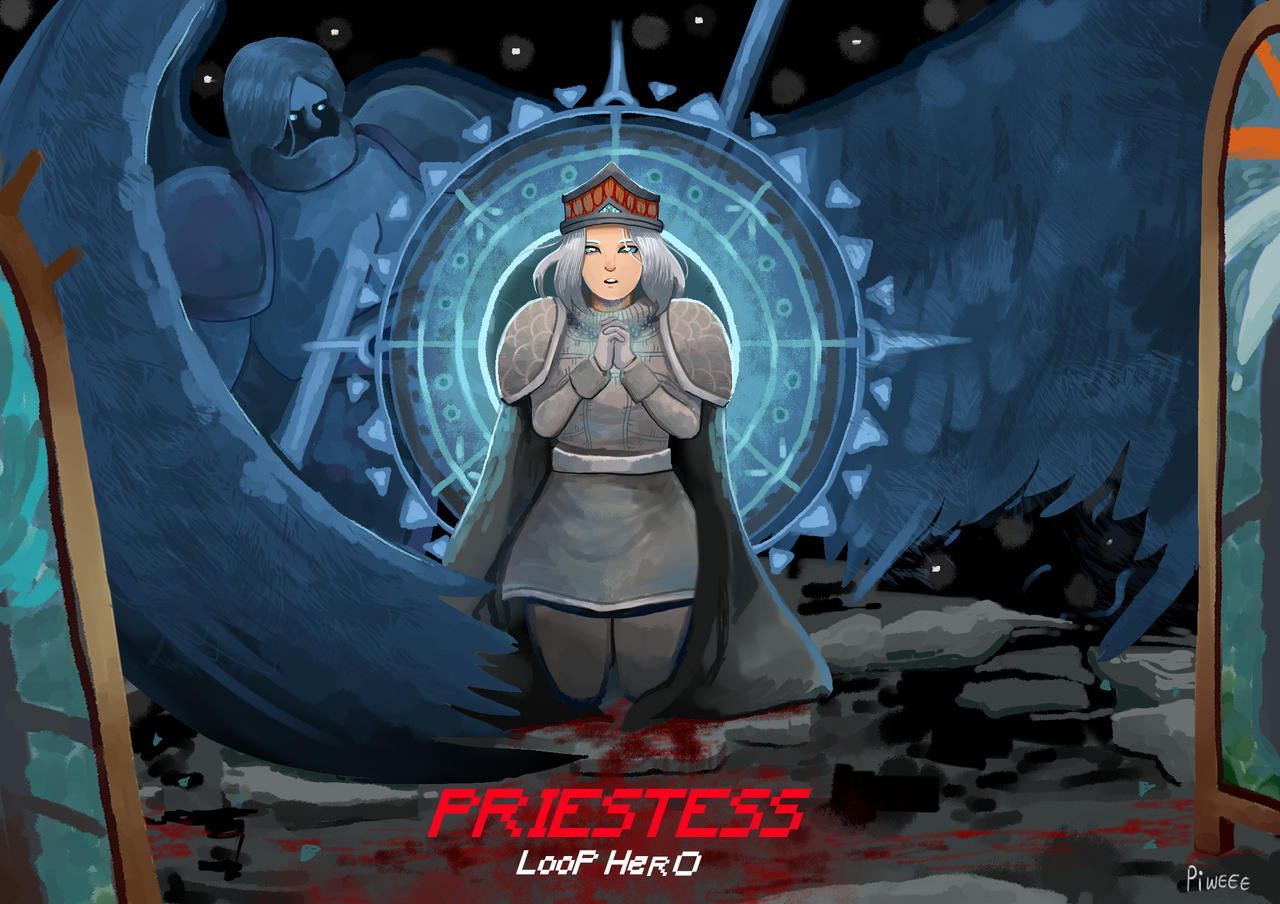 Priestess Loop Hero. by Piweee on DeviantArt Priestess Loop Hero. by Piweee on DeviantArt