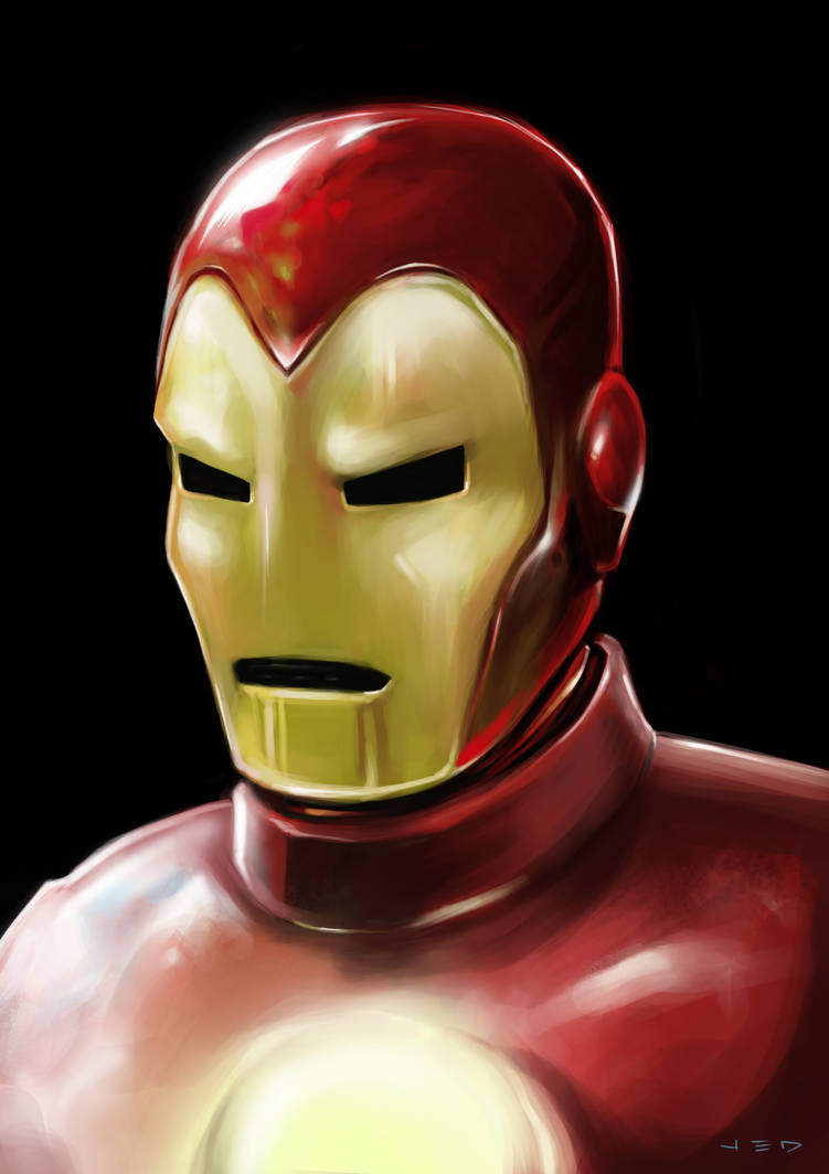 Classic Iron Man By Freakypoppy On Deviantart