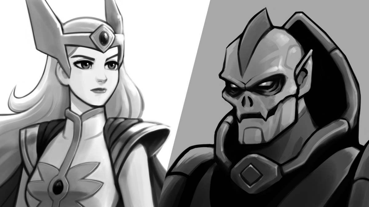 She-Ra vs Hordak by Soutch on DeviantArt She-Ra vs Hordak by Soutch on DeviantArt
