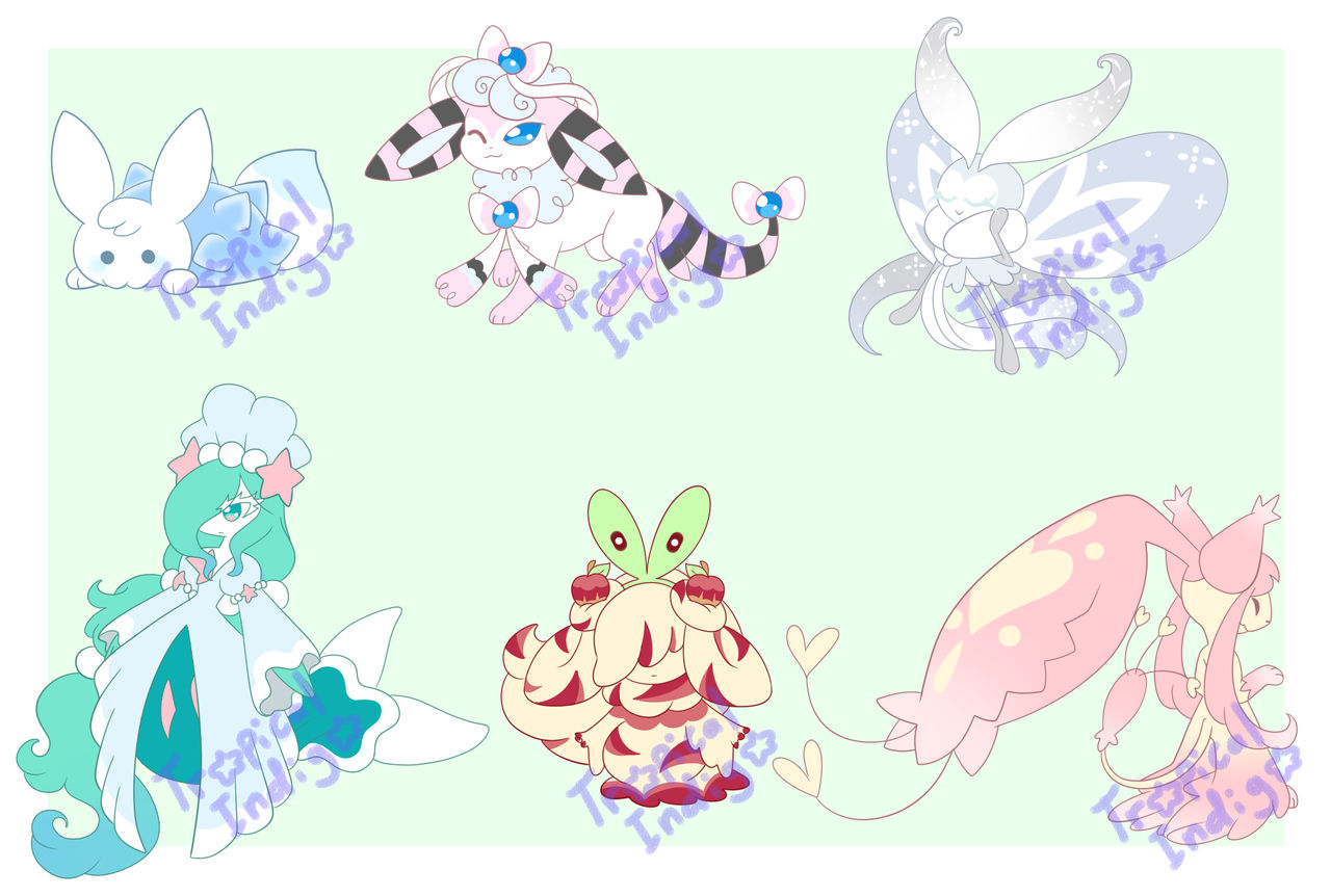 Pokemon Fusion Adopts 107 Closed By Tropicalindigo On Deviantart