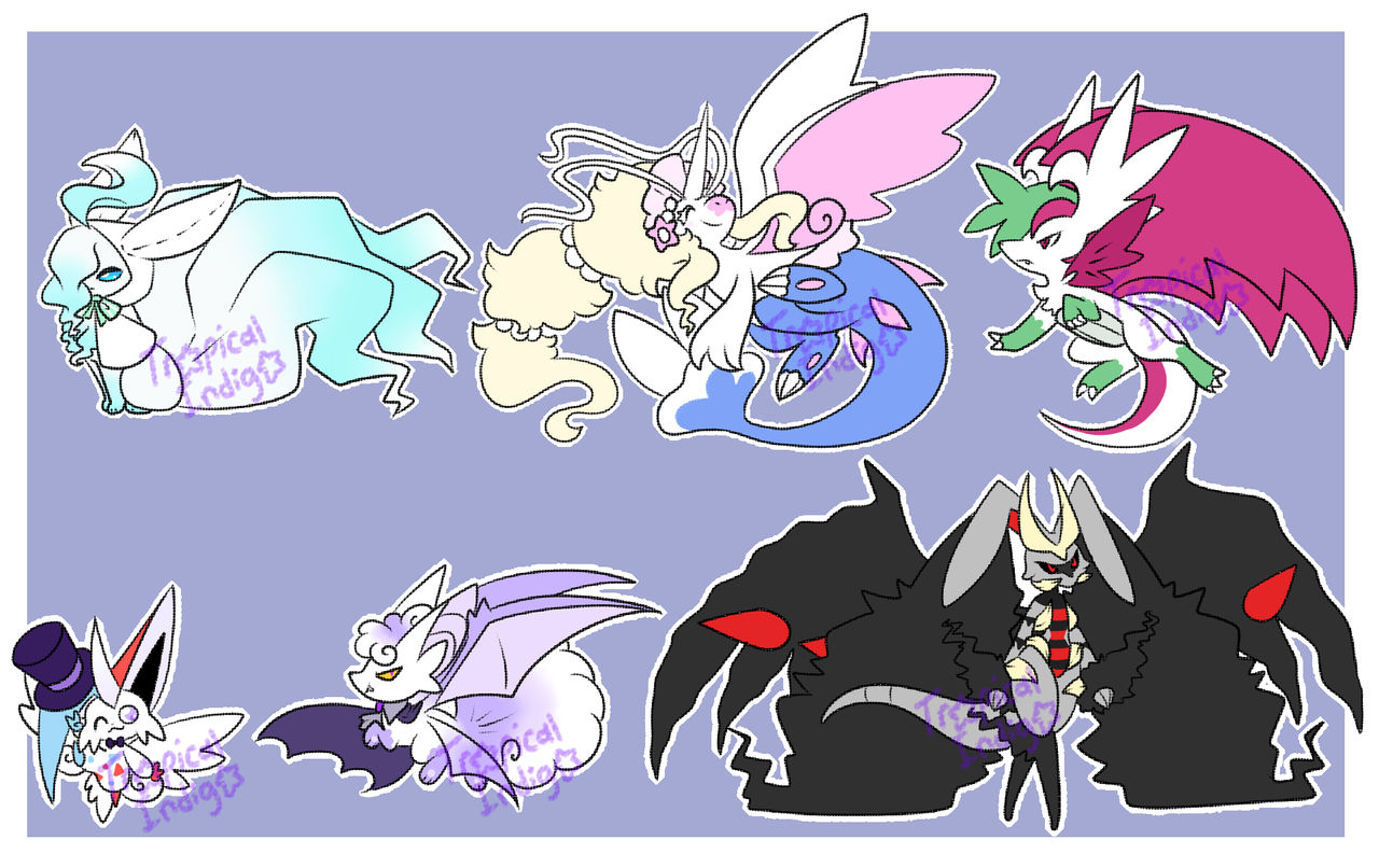 Pokemon Fusion Adopts 158 Closed By Tropicalindigo On Deviantart