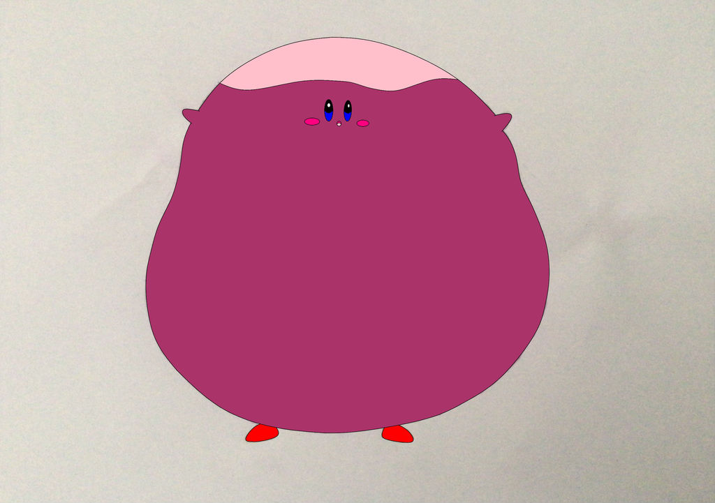 Kirby Water Balloon Mouth Digital By Hritz123 On Deviantart