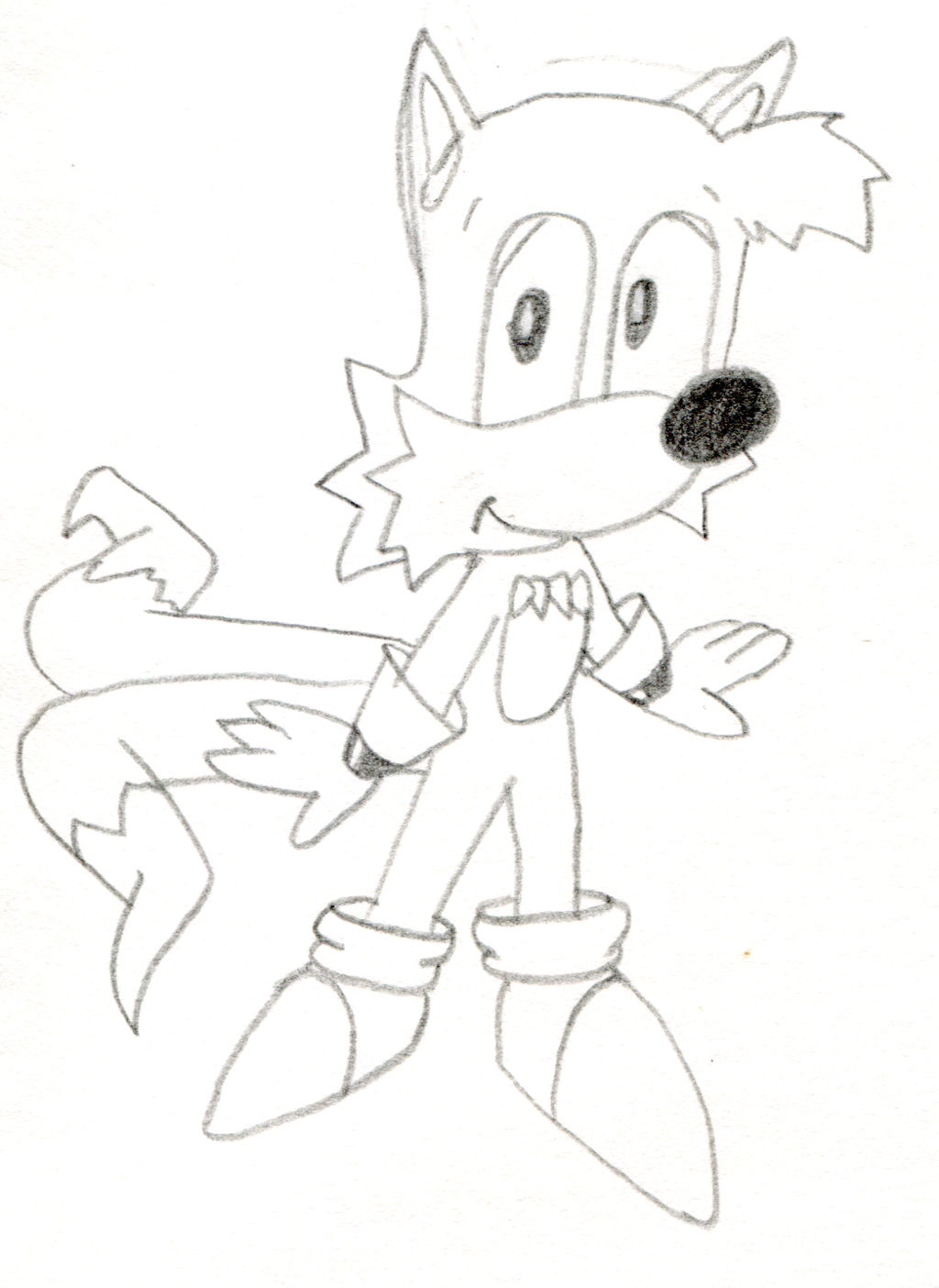 Tails Miles Prower Posed By Blast From My Past On Deviantart