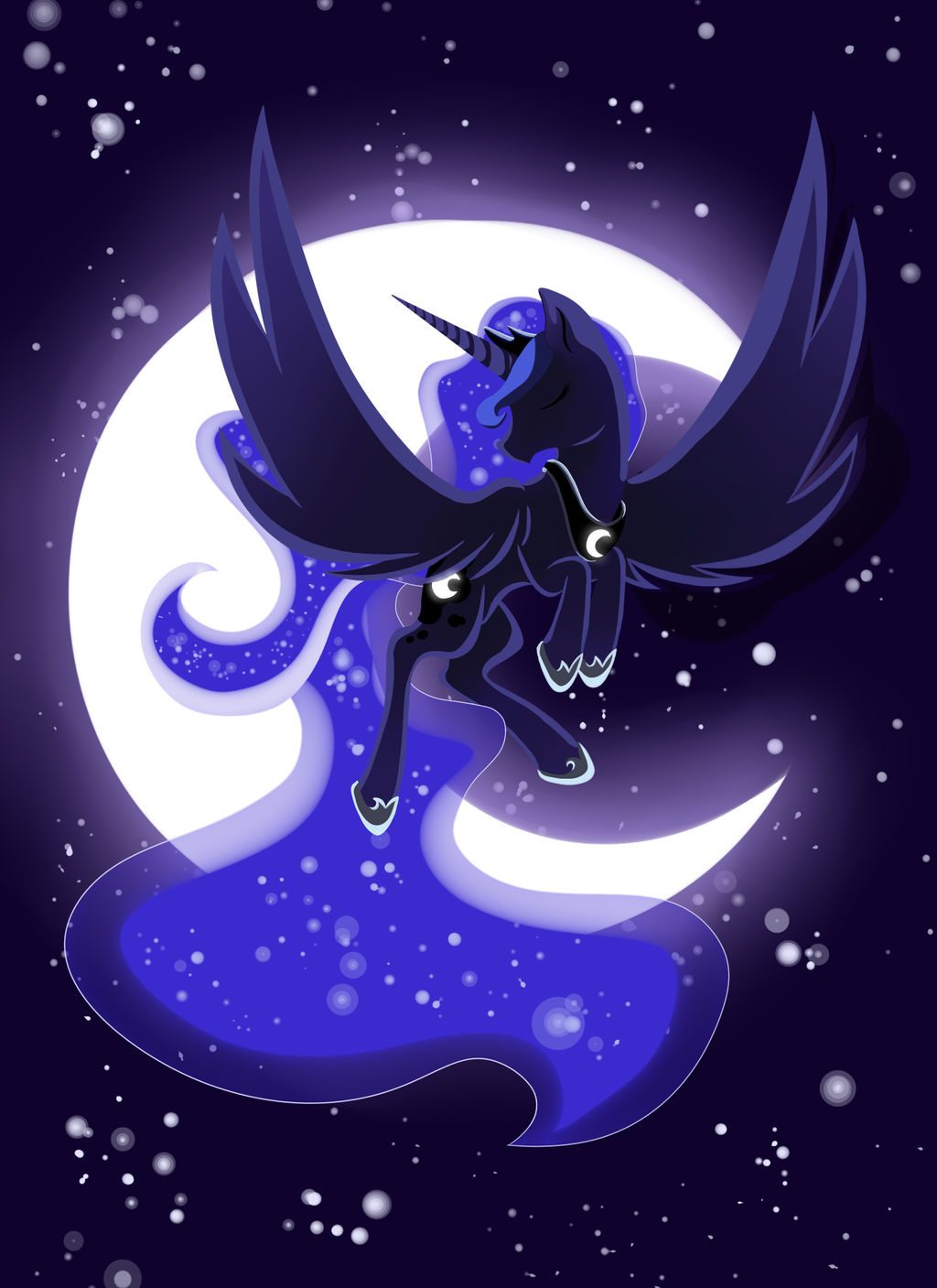 Luna Mlp By Ellen124 On Deviantart
