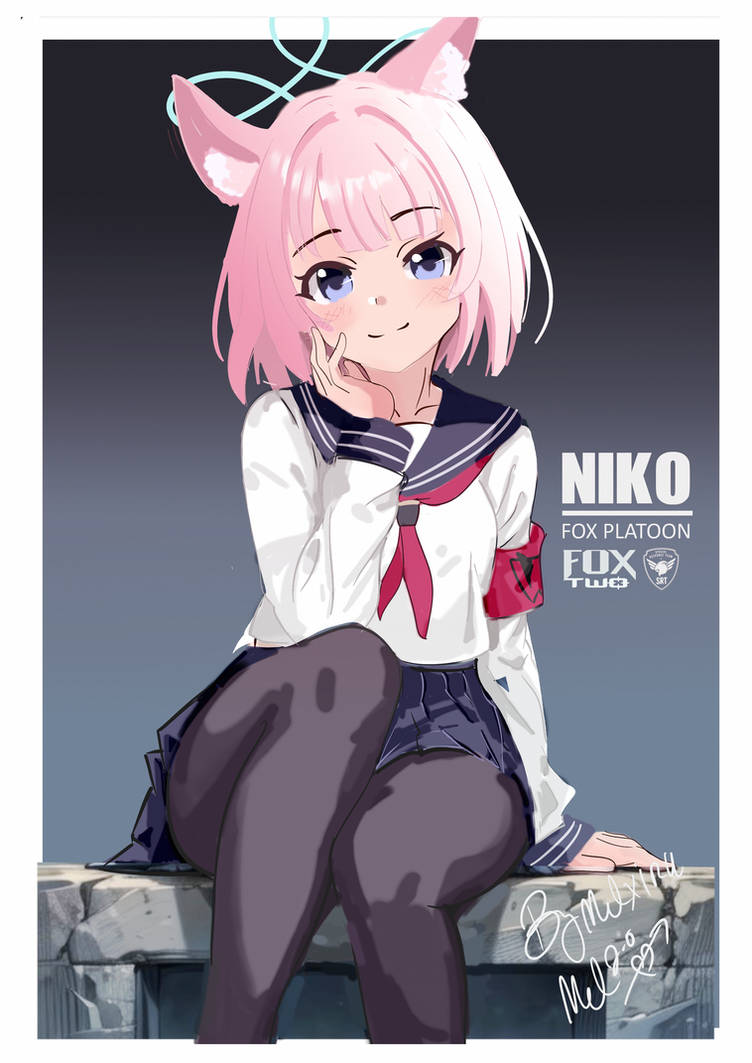 NIKO FOX PLATOON BLUE ARCHIVE BEGINNER FANART by MelissaVer2 on DeviantArt NIKO FOX PLATOON BLUE ARCHIVE BEGINNER FANART by MelissaVer2 on DeviantArt