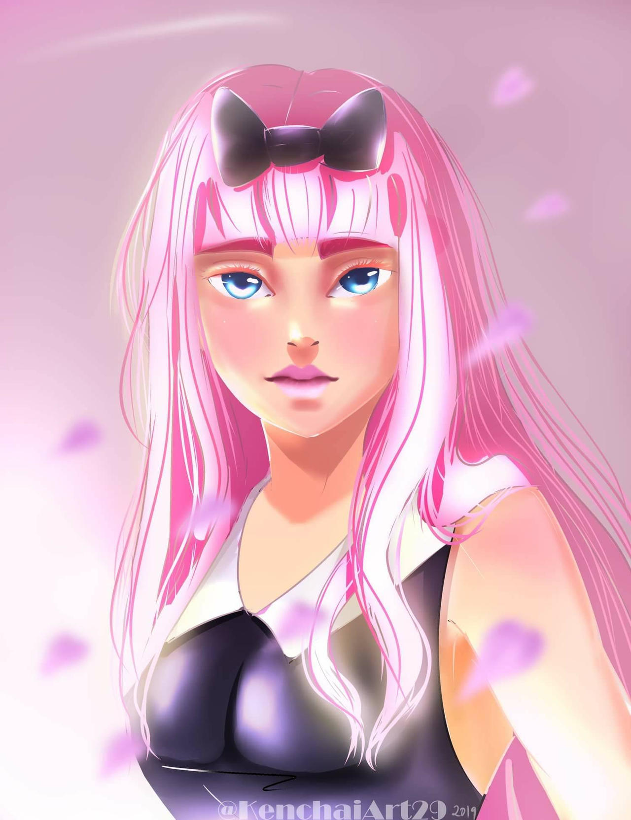 Love Is War Chika Fujiwara By Kenchai29 On Deviantart