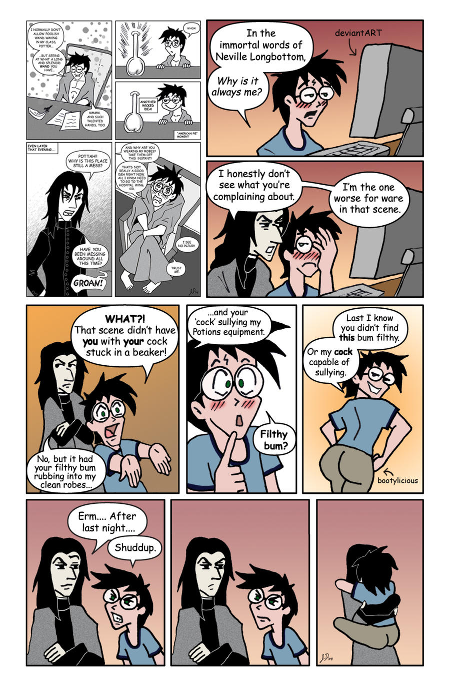 Harry Loves Snape Extra By Wotchertonks7 On Deviantart