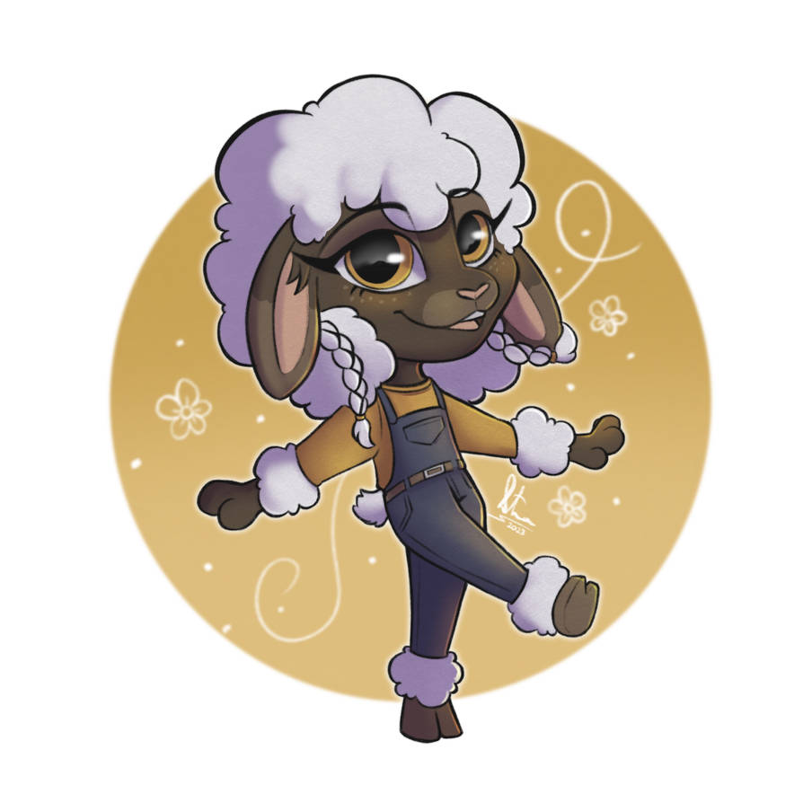 Sunny Sheep Oc By Nebulastra On Deviantart