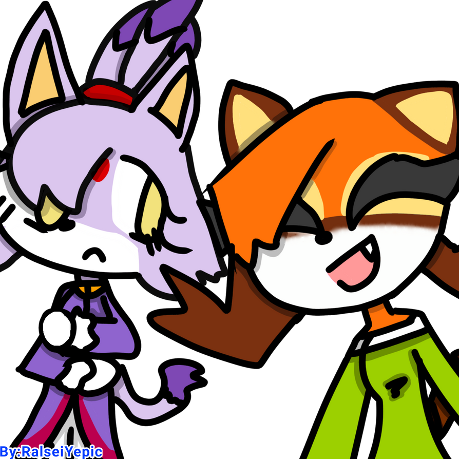 Blaze And Marine By Ralseiyepic On Deviantart