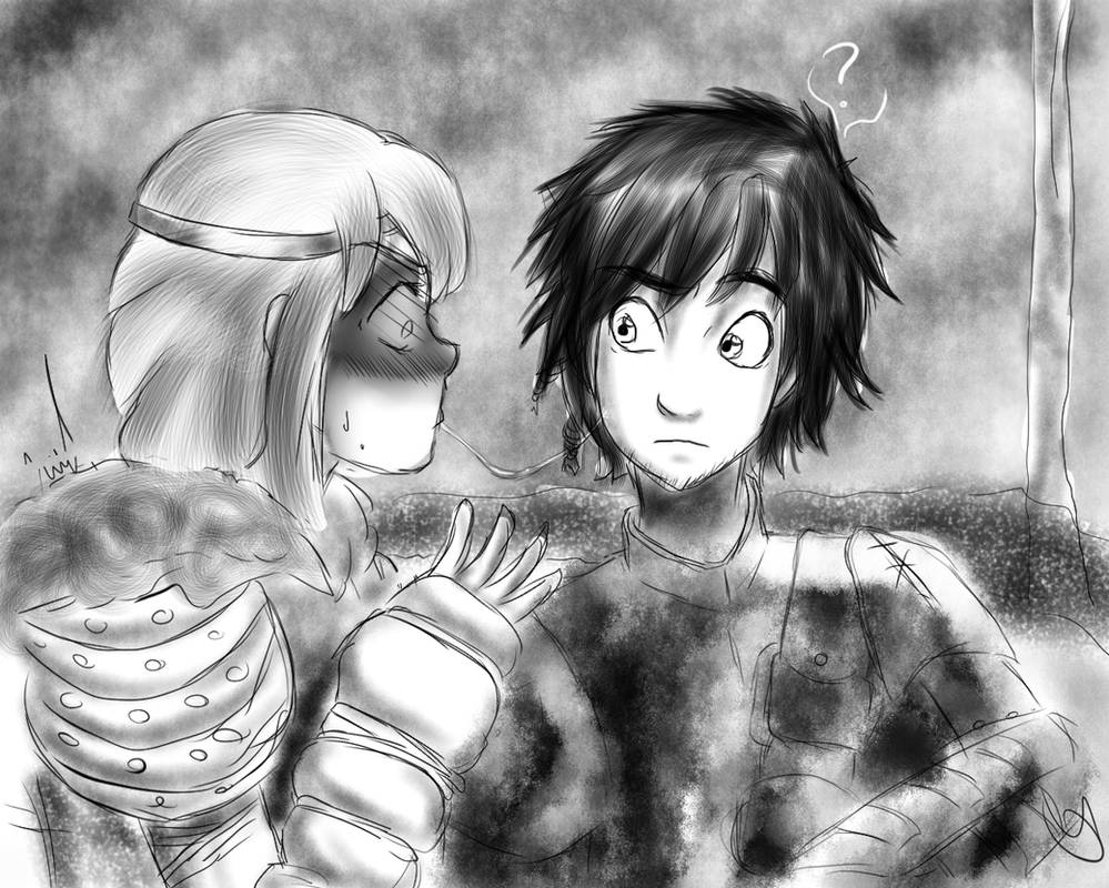 Hiccup X Astrid Oooops By Umirai On Deviantart