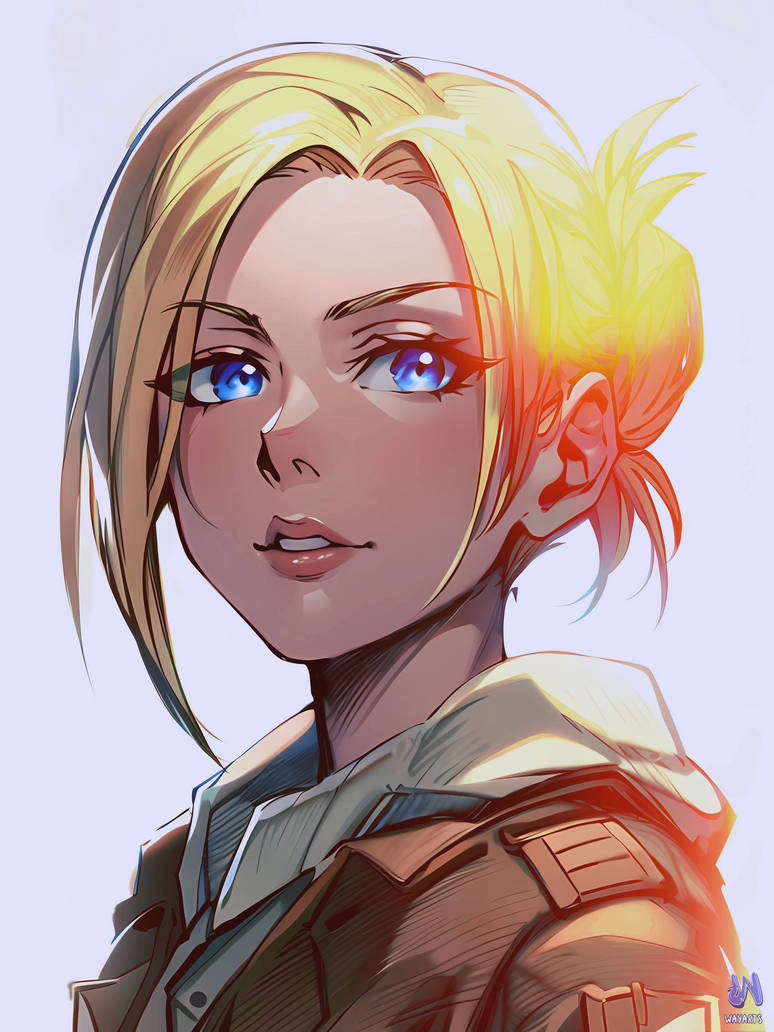 Annie Leonhart Comision By Wayarts On Deviantart