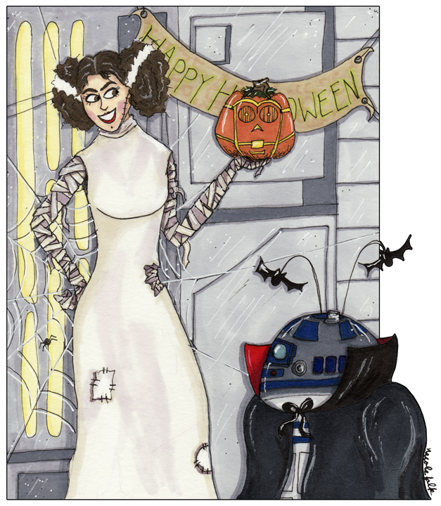 Princess Leia Frankenstein By Faerieshadows On Deviantart