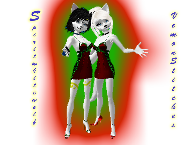 Twin wolf in Christmas by WildWolfSpirits on DeviantArt