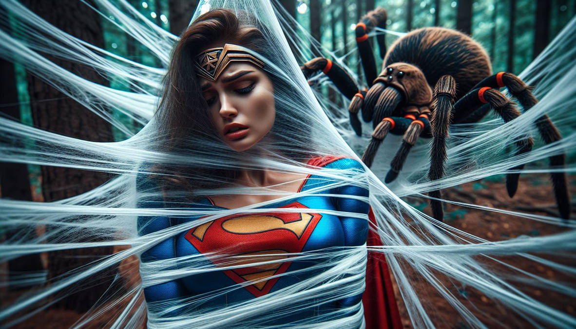 Supergirl Cocooned In Despair By Gotspider On Deviantart