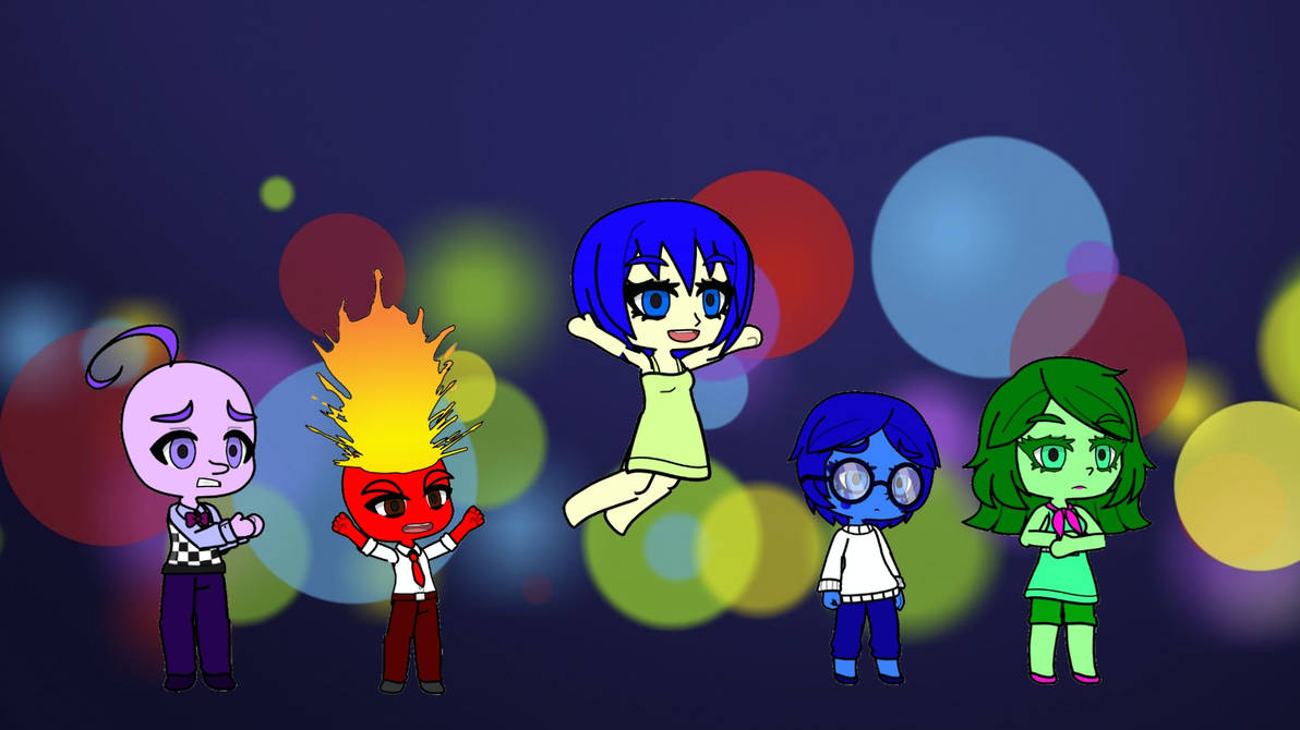 Inside Out Emotions Characters Gacha Version By Haikaltv On Deviantart