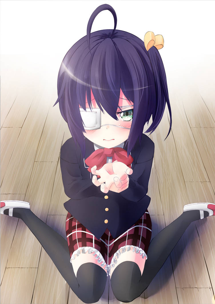 Takanashi Rikka By Ekakibitohane On Deviantart