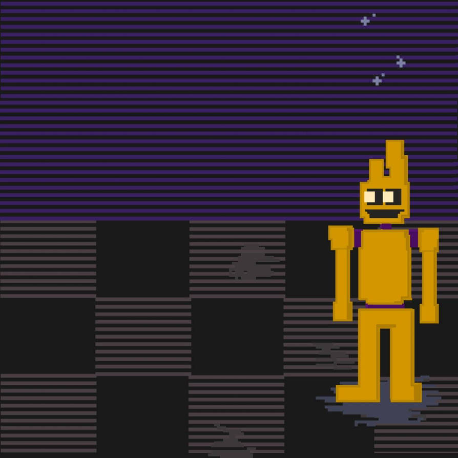 Purple Guy In Springbonnie Suit With Background By Justthisguy22 On Deviantart