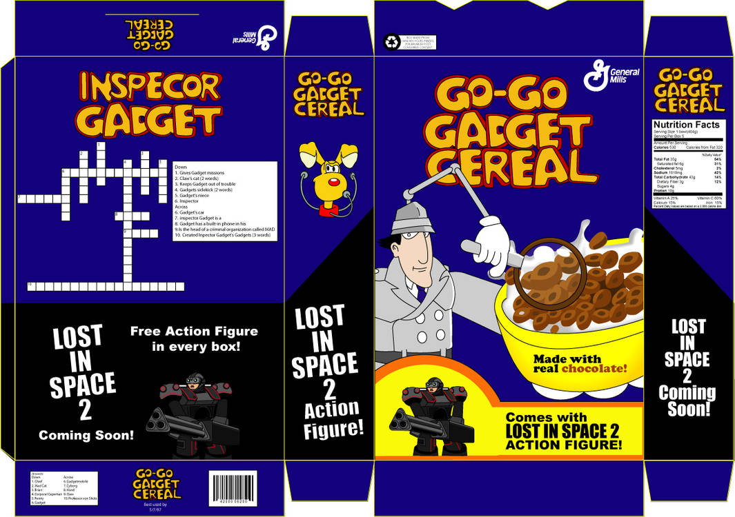 Go Go Gadget Cereal by TheWax on DeviantArt