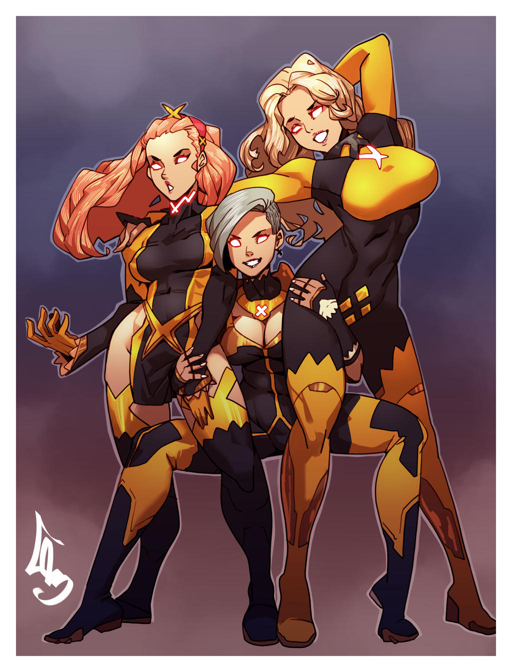 Stepford Cuckoos Emma Frost Clones By Pychopat2 On Deviantart