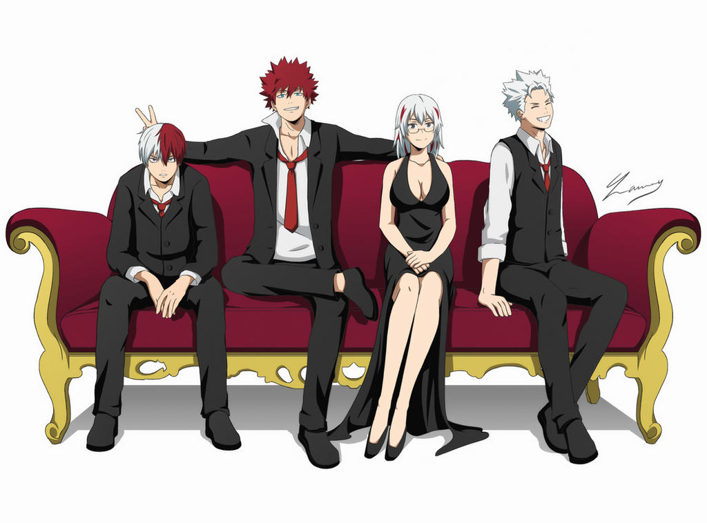 Sophisticated Todoroki siblings by lam0012 on DeviantArt Sophisticated Todoroki siblings by lam0012 on DeviantArt