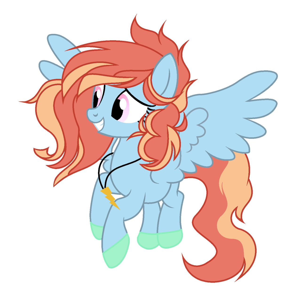 Mlp Commision 1019 Windy Whistles Redesign By Lightningsparkle95 On Deviantart
