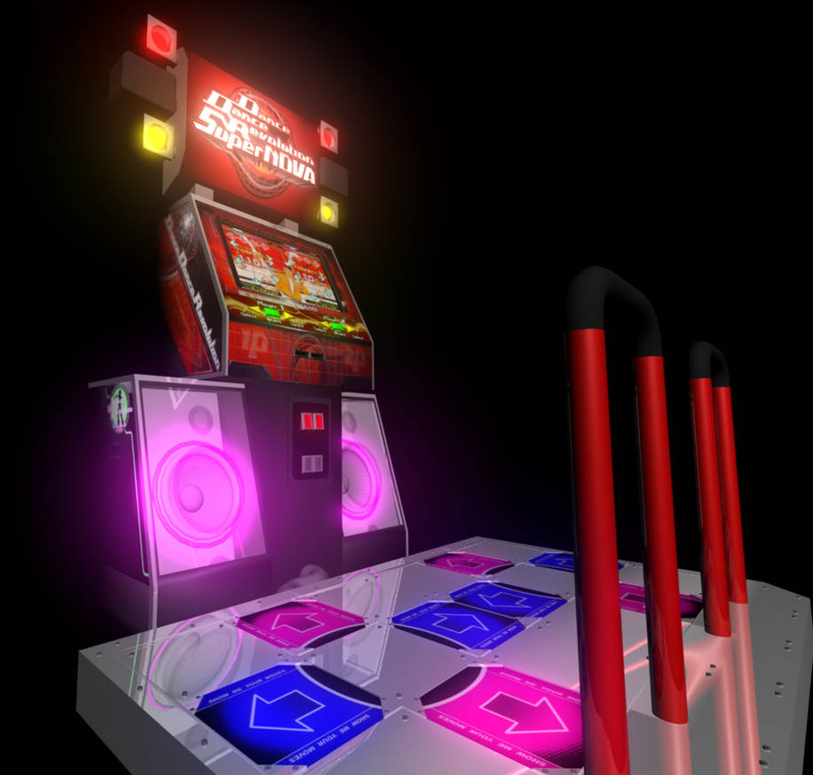 DDR Supernova 3D Model by cfusionpm on DeviantArt