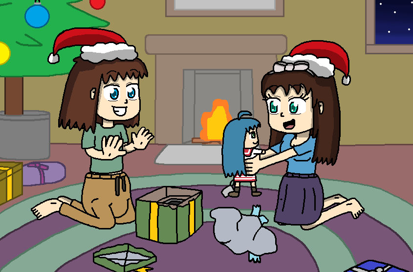 Lucky Xmas With Zaccy And Chole With Pjs By Mslash67 Production On