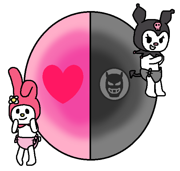 My Melody And Kuromi By Mslash67 Production On Deviantart