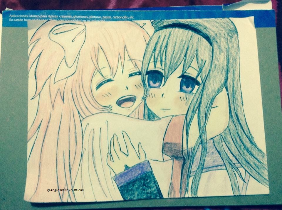 Madoka X Homura By Angiekatnekoofficial On Deviantart
