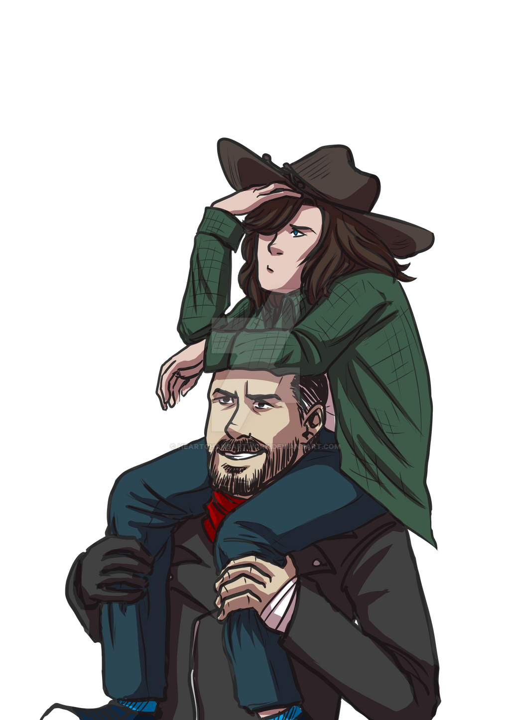Negan X Carl On Twd Slash Pairings Deviantart