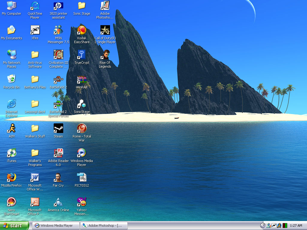 My Windows XP Desktop by TheAncientYouth on DeviantArt