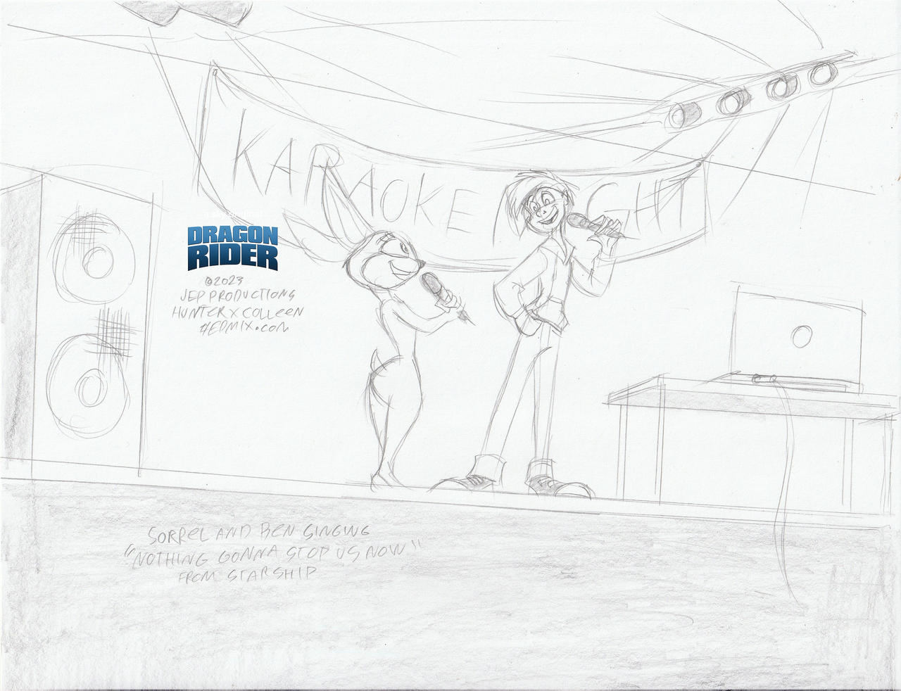 Dragon Rider Sorrel And Ben Singing Karaoke 23 By Epmixforever On Deviantart