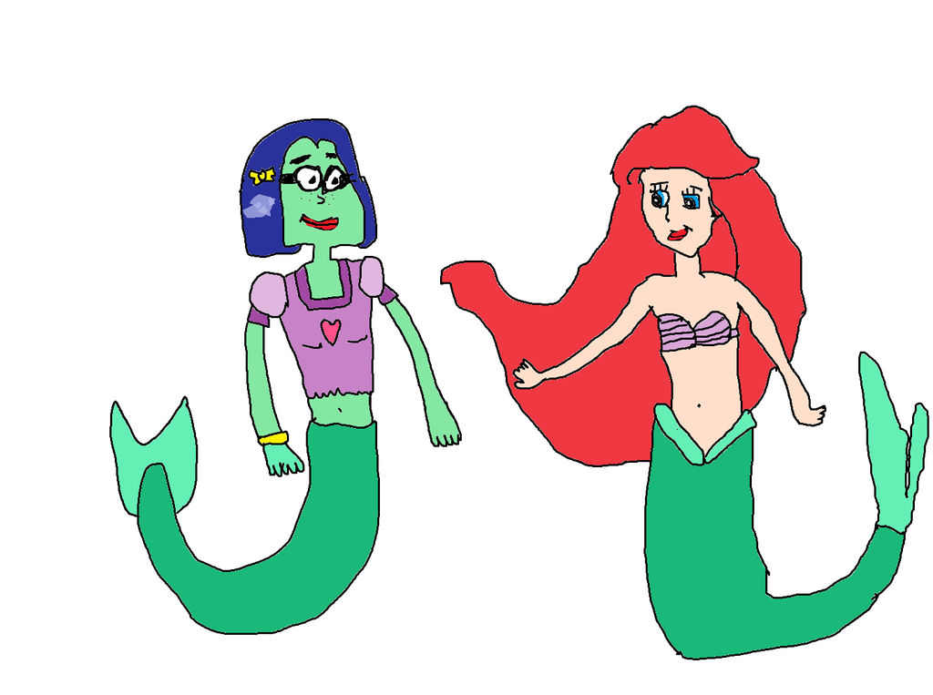 Mindy Meets Ariel By Simpsonsfanatic33 On Deviantart