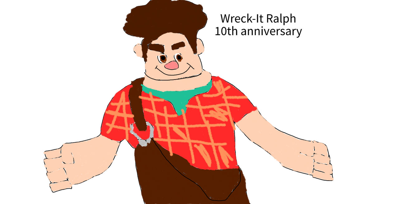 Wreck It Ralph Tenth Anniversary By Simpsonsfanatic33 On Deviantart