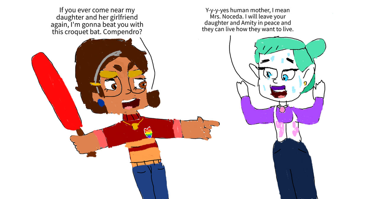 Camila Threatens Odalia By Simpsonsfanatic33 On Deviantart