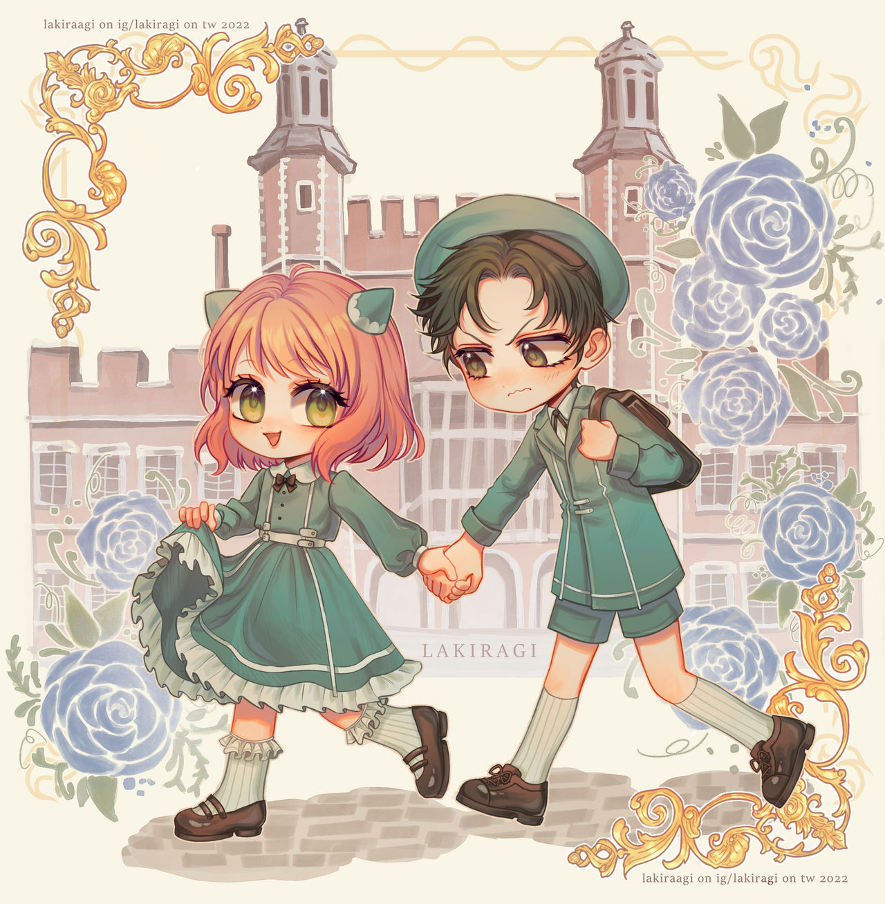 Anya And Damiand By Kirastraw On Deviantart