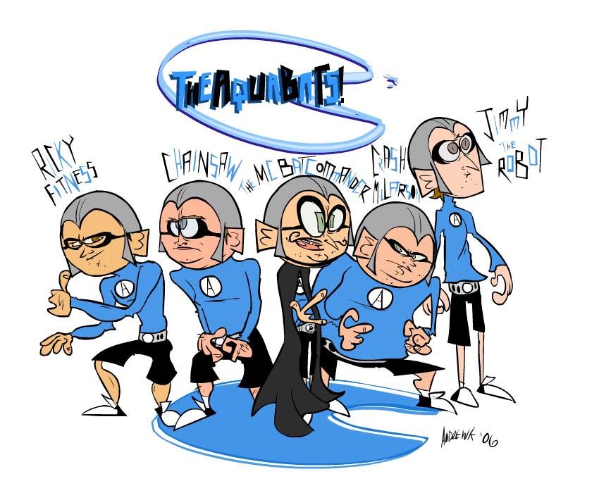 The Aquabats Band Shot. by mr-insomnia777 on DeviantArt