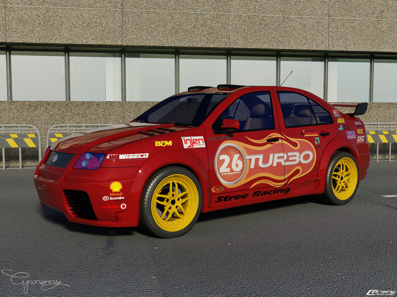 VW Bora Tuned repaint by cipriany on DeviantArt