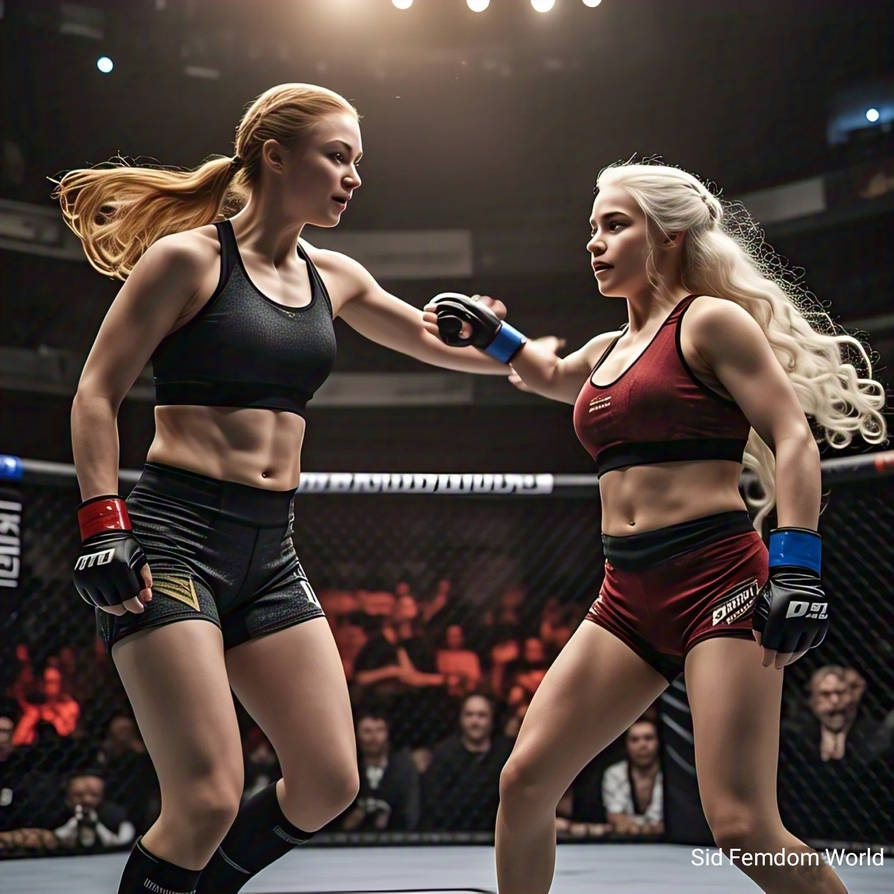 Sansa Stark Vs Daenerys Targaryen MMA Fight by SidFemdomWorld on DeviantArt Sansa Stark Vs Daenerys Targaryen MMA Fight by SidFemdomWorld on DeviantArt