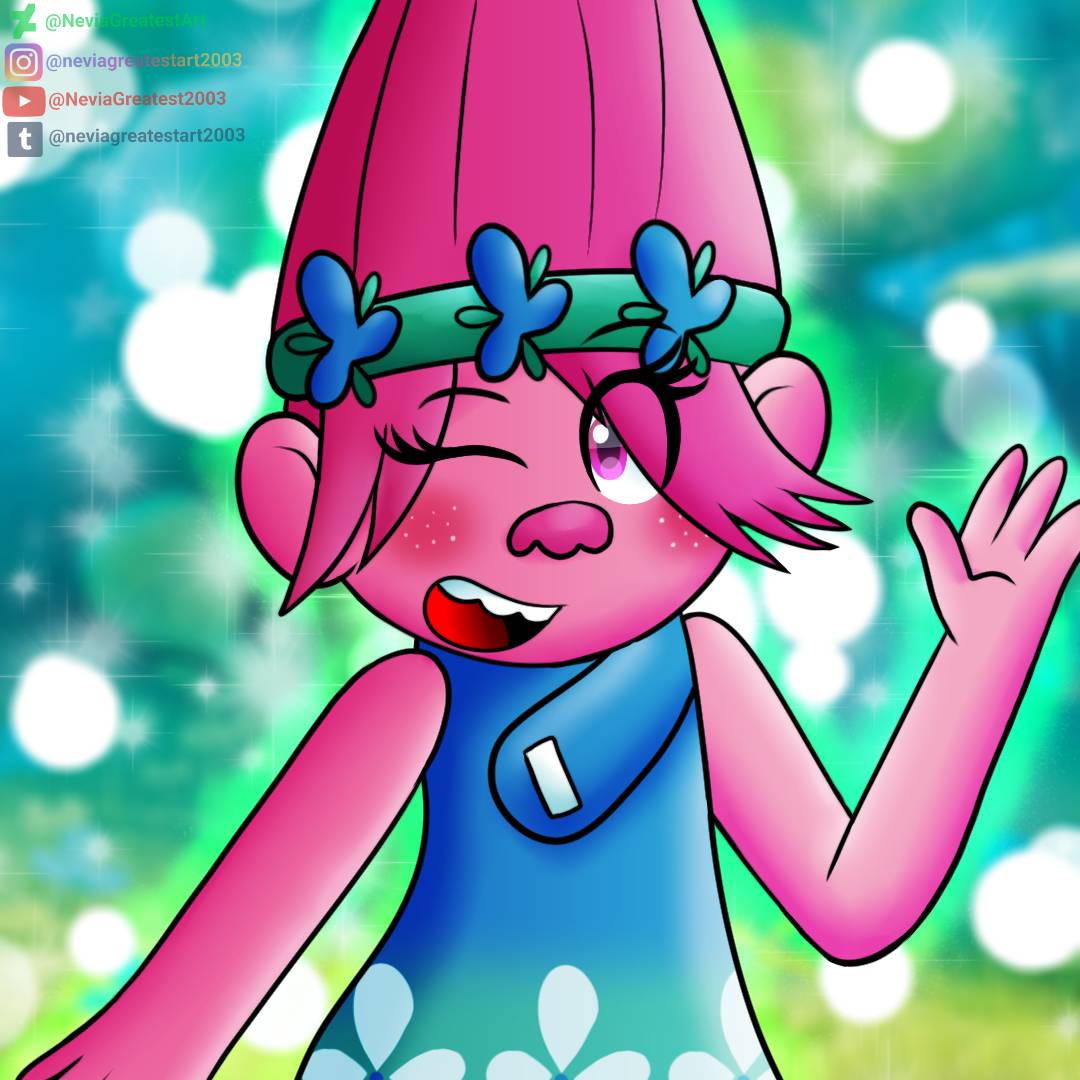 Poppy Trolls By Neviagreatestart On Deviantart