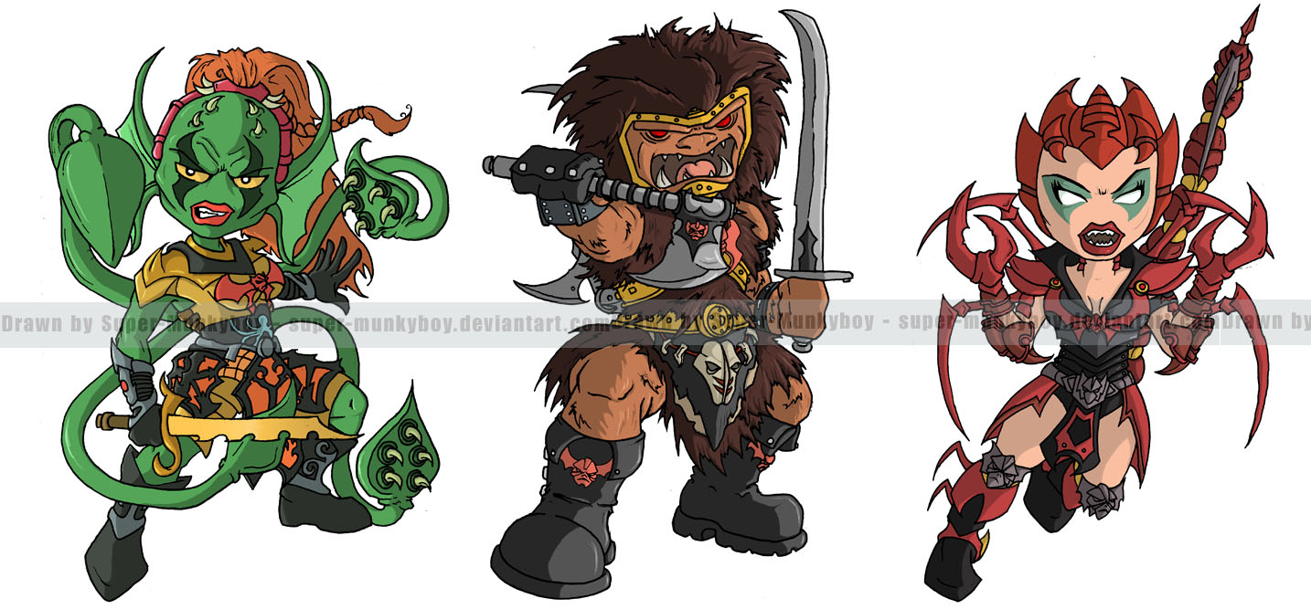 Hordaks Evil Horde WIP 04 by happymonkeyshoes on DeviantArt