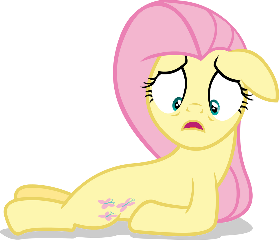 Frightened Fluttershy Vector by TimidTremors on DeviantArt Frightened Fluttershy Vector by TimidTremors on DeviantArt